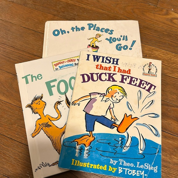 grolier books | Other | The Foot Book I Wish That I Had Duck Feet And ...